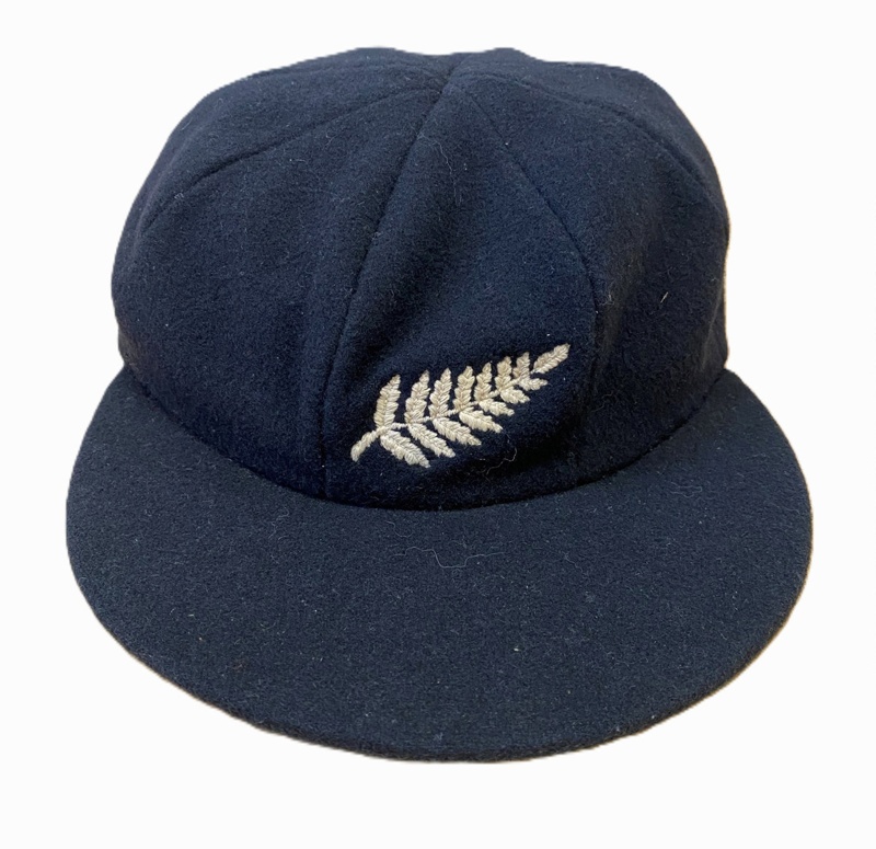 Ken Wadsworth's New Zealand Cricket Test cap, ca 1972; The Kaiapoi ...