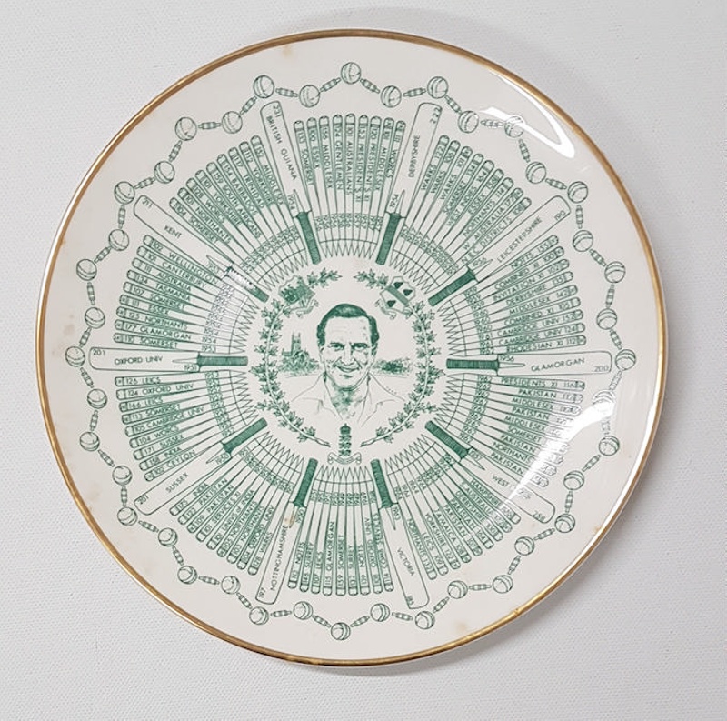 Plate: Century of Centuries, T.W. Graveney; Royal Grafton; 1997 ...