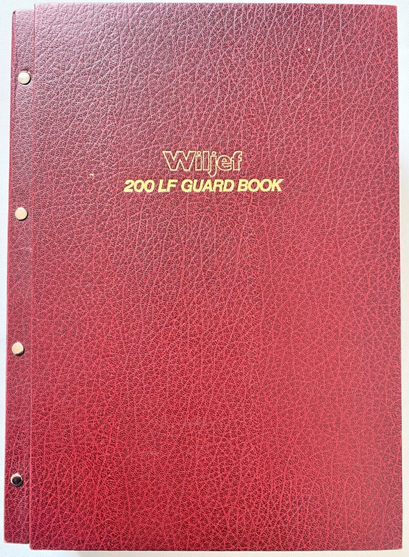 Bound Meeting Minutes Book for the Wellington Mercantile Cricket League ...