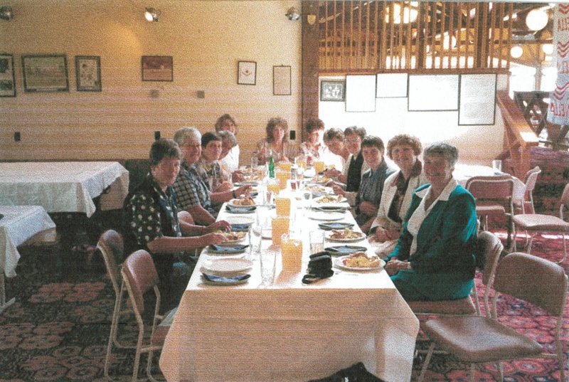Photograph of the Silver Ferns Club members at the 25th reunion in ...