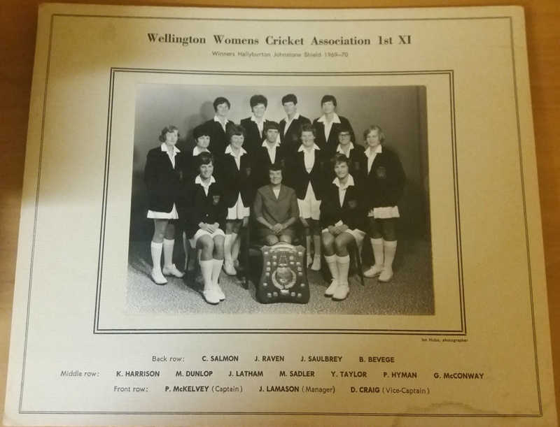 Photograph: 1969/70 Wellington Women's Team ; Ian Hulse; C.1970; 2018.5 ...