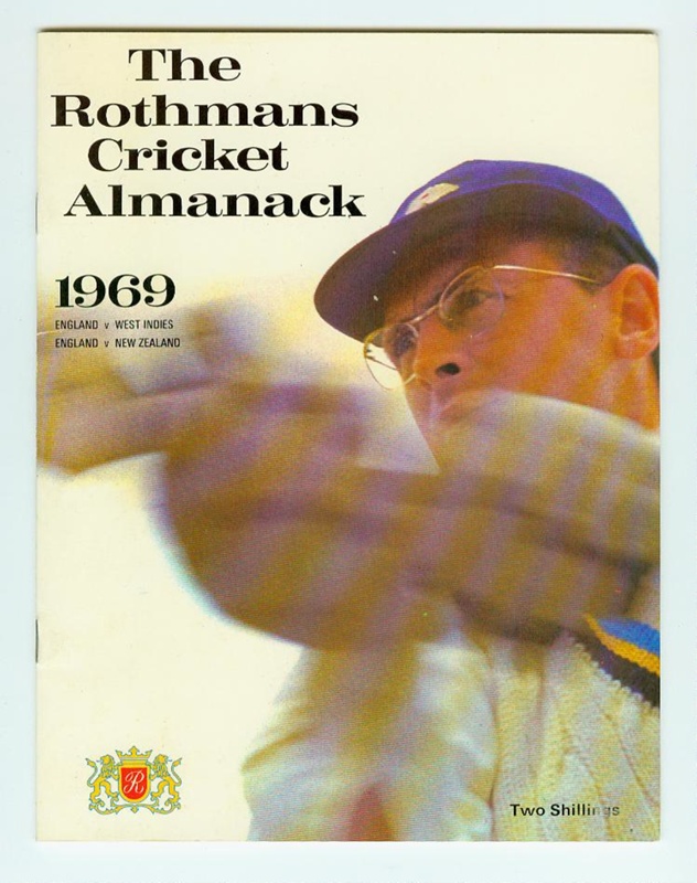 Almanack: The Rothmans Cricket Almanack 1969 - England v West Indies ...