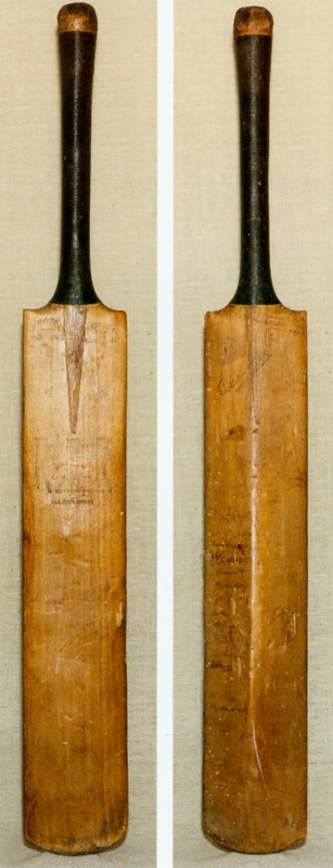 Cricket Bat: 'Roy Kilner' Cricket Bat - signed by members of the ...