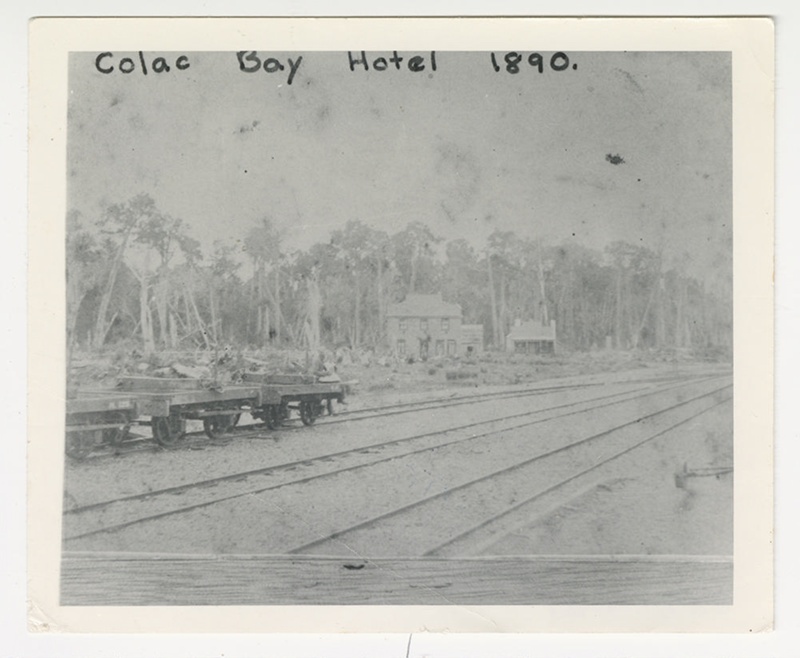 Photograph, Colac Bay Hotel; Unknown photographer; 1890; RI.P88.94 ...