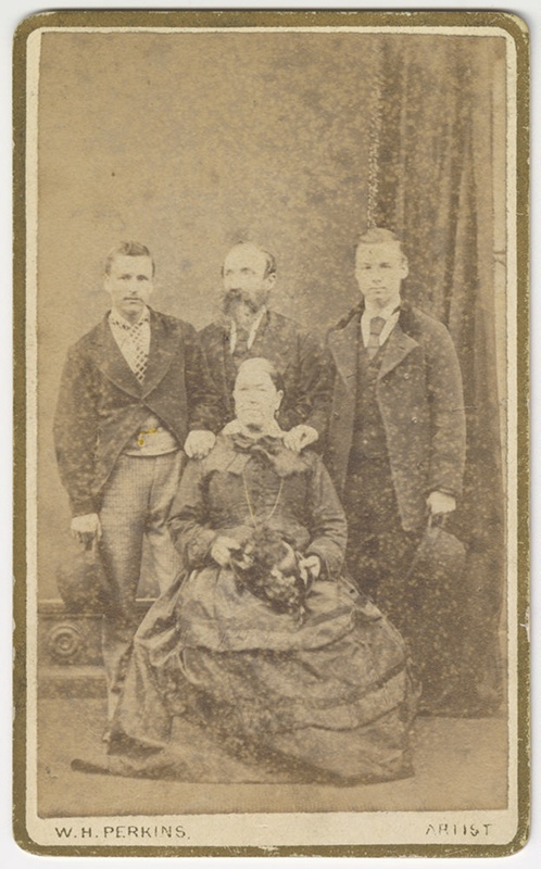 Photograph, Isabella Howell ; Perkins, William Herbert; 1885-1900; RI ...