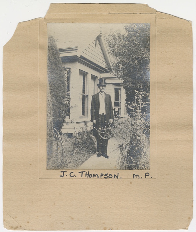 Photograph, J.C. Thomson; Unknown photographer; 1900-1910; RI.P75.93. ...