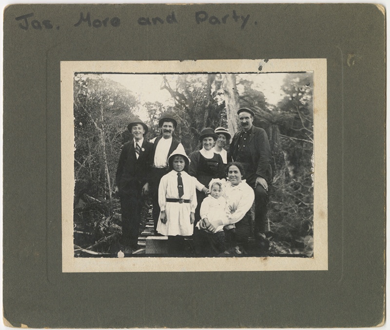 Photograph, James More and Family ; Unknown photographer; 1910-1915; RI ...