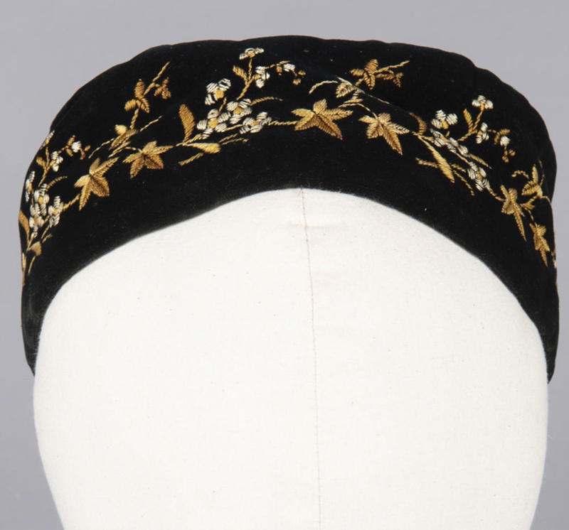 Hat, Smoking cap; Unknown maker; 1850-1900; RI.CL98.154 | eHive