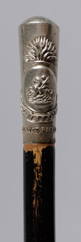Swagger Stick Mounted Rifles Royal Northumberland Fusiliers Unknown