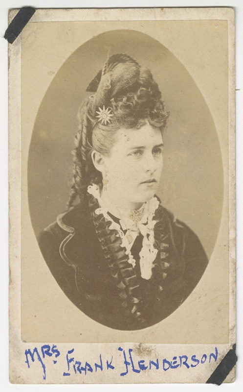 Photograph, Jane Rowles; Unknown photographer; 1870-1880; RI.P60.93.853 ...