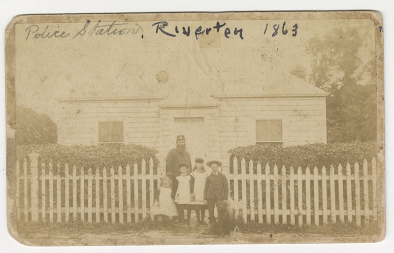 Photograph, Riverton Police Station; Unknown photographer; 1863; RI.P92 ...