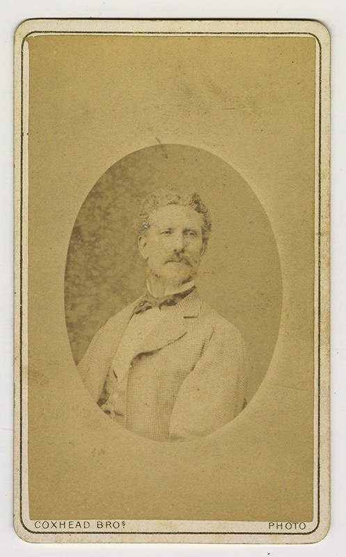 Photograph, Unknown man; Coxhead Bros; 1870-1880; RI.P172.97.3096 | eHive