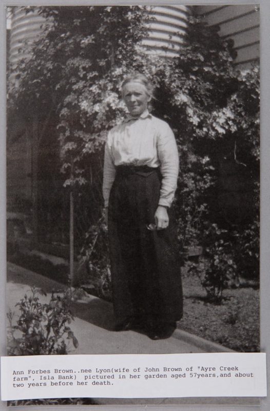 Photograph, Ann Forbes Brown; Unknown photographer; 1915-1917; RI.W2017 ...