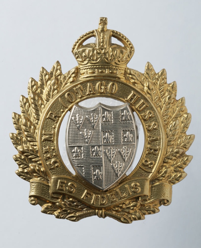 Badge, Cap, 5th Mounted Rifles (Otago Hussars); Unknown manufacturer ...