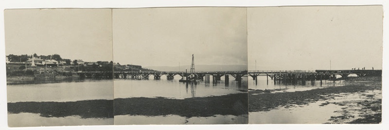 Photograph, Old Riverton Bridge.; Unknown photographer; 1920-1930; RI ...