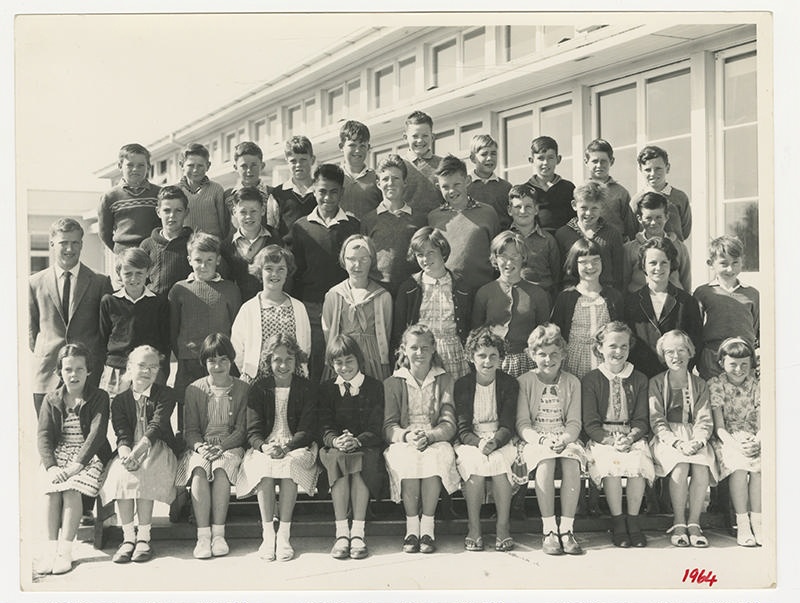 Photograph, Riverton D.H. School 1964 class photo.; Campbell ...