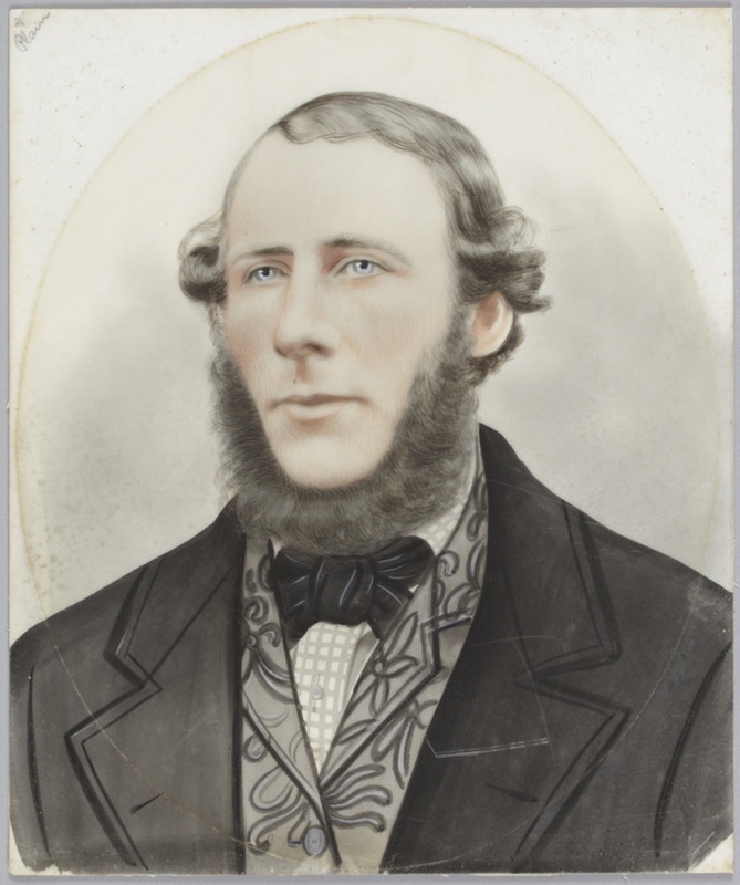 Photograph, Opalotype, Portrait of Nathaniel Bates; Unknown ...