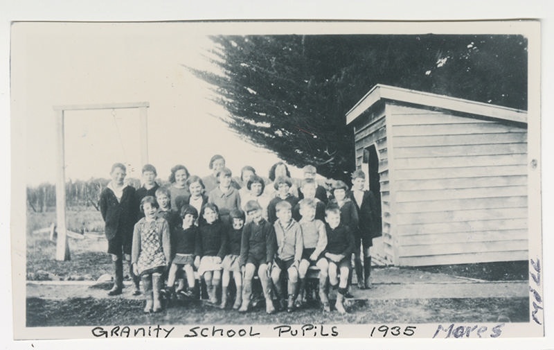 Photograph, Granity School Pupils 1935; Unknown photographer; 1935; RI ...