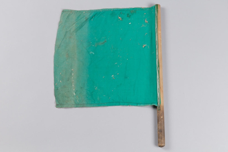Flags, Rail signal; Unknown maker; 1863-1970; RI.0000.072 | eHive
