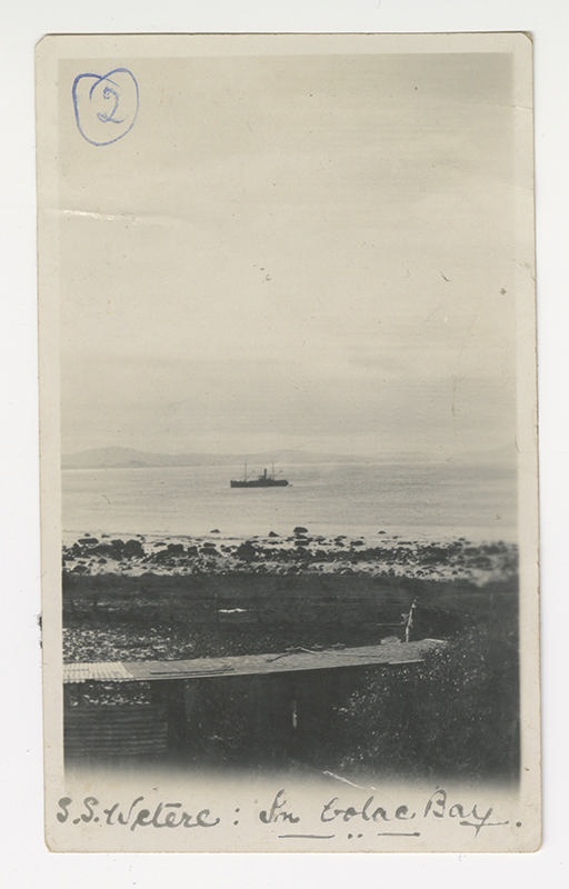 Photograph, SS Wetere in Colac bay | Kōtuia ngā Kete