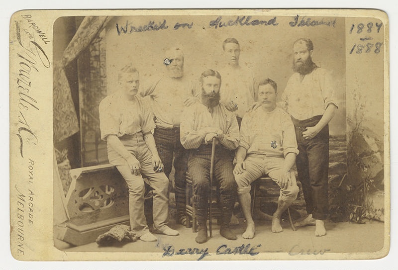 Photograph, Crew of the Derry Castle; Bardwell; 1887; RI.P139.95.2220 ...