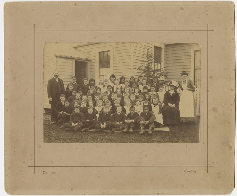 Photograph, Colac Bay School ; Pattison, John Alexander; 1890-1900; RI ...
