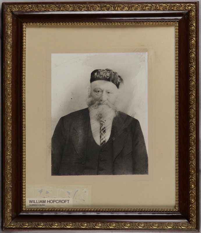 Framed photograph, William Hopcroft; Unknown photographer; 1860-1920 ...