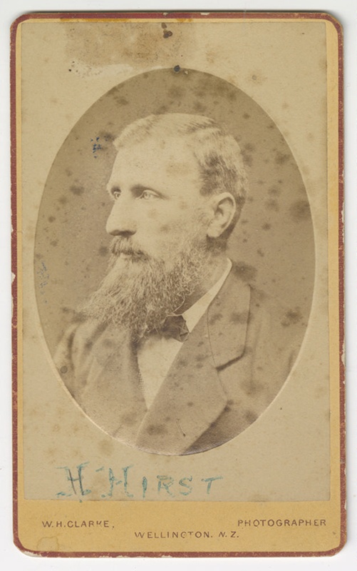 Photograph, Henry Hirst; Clarke, W.H.; 1880-1890; RI.P61.93.861 | eHive