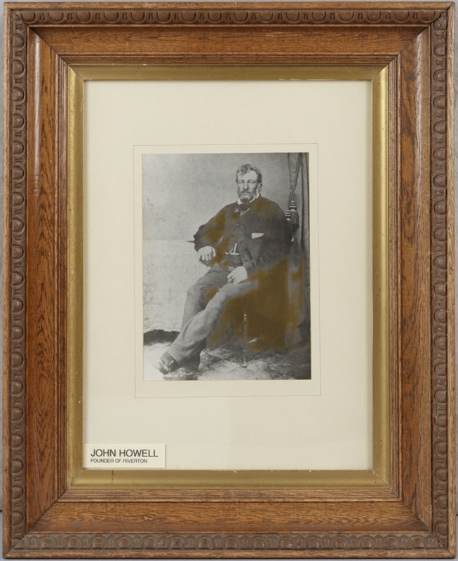 Framed photograph, Captain John Howell; Unknown photographer; 1850-1865; RI.FW20... | eHive