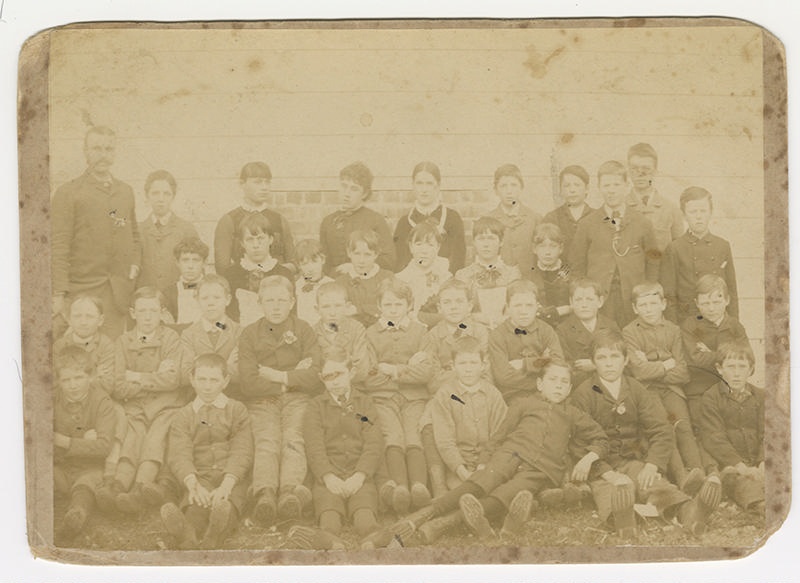 Photograph, Riverton School Class photo c1890; Weidner Brothers; 1890 ...