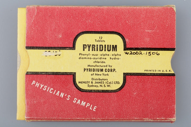 Packet, Medication, Pyridium; Pyridium Corp.; 1900-1955; RI.W2002.1506 ...