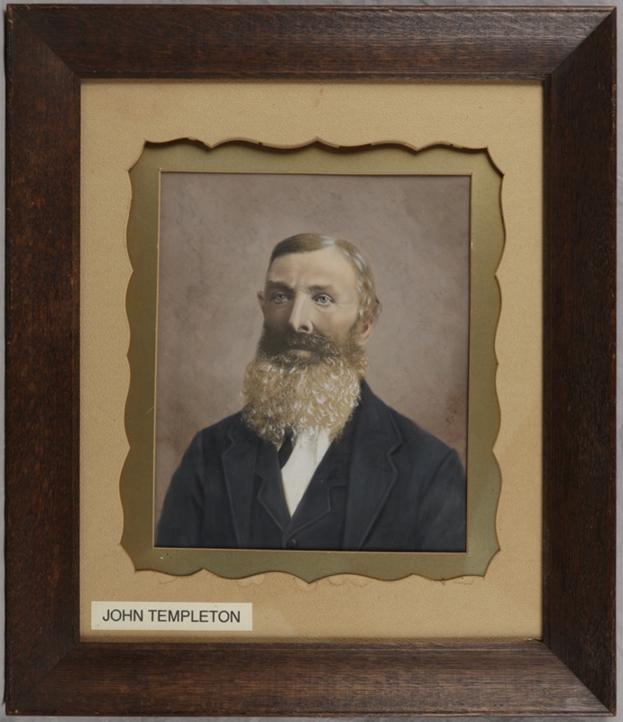 Framed photograph, Portrait of John Templeton; Unknown photographer ...