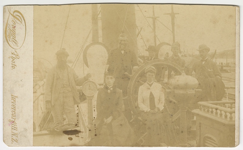 Photograph, Captain John Fairchild, Mary Fairchild, William Cameron and ...