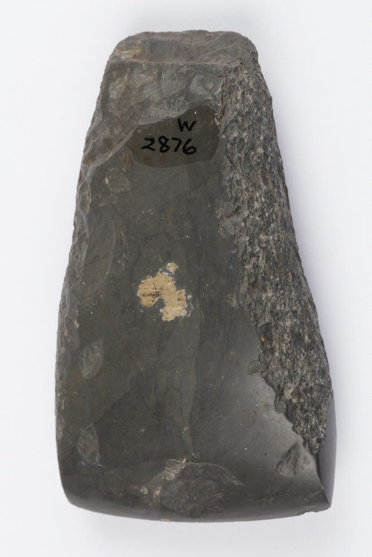 Toki, Pakohe, Argillite adze; Unknown Kaimahi toki (Adze maker); 1250 ...