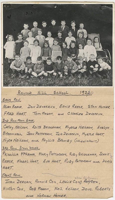 Photograph, Round Hill School ; Unknown photographer; 1920; RI.P116.94. ...