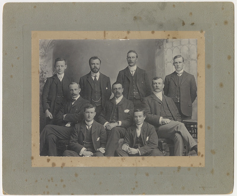 Photograph, Group photo; Campbell's Studio; 1900-1910; RI.P146.96.2363 ...