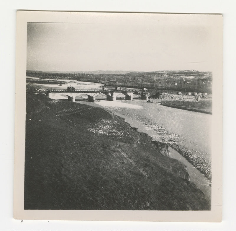 Photograph, Sangro River Italy 1940s.; Unknown photographer; 1940s; RI ...