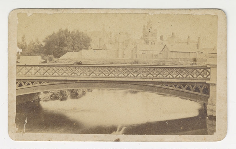 Photograph, Victoria Street Bridge; Unknown photographer; 1890-1900; RI ...