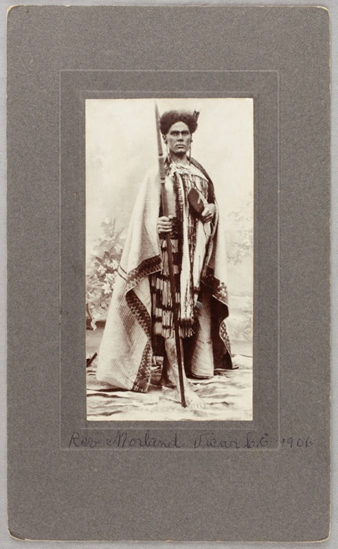 Photograph of Reverend James Morland ; Unknown photographer; 1906-1914 ...