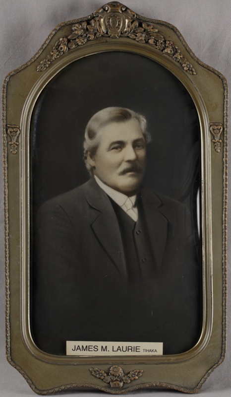 Framed photograph, Portrait of James Laurie; Unknown photographer; 1900 ...