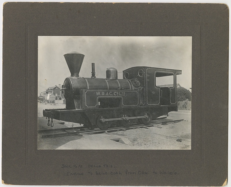 Photograph, Rail Locomotive; Unknown photographer; 1930-1940; RI.P107 ...