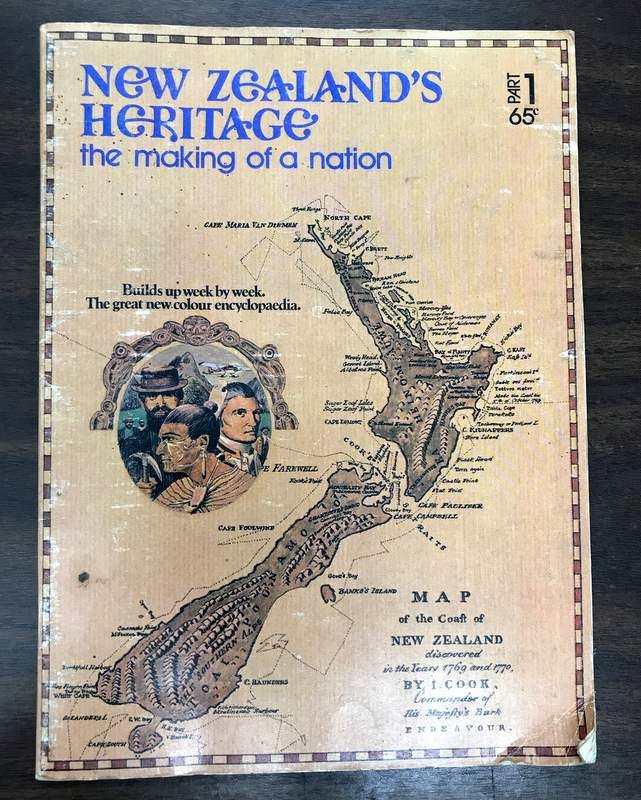 Booklet, New Zealand's Heritage the making of a nation; Ray Knox; 1971; 2024.159... | eHive