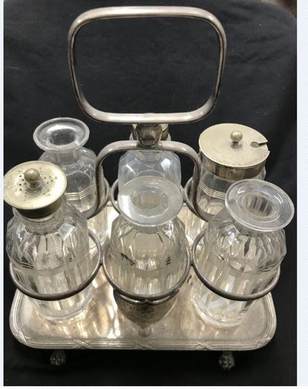 Cruet Set, 1912 Commemoration; A Billings; 1912; 2022.014.08 | eHive