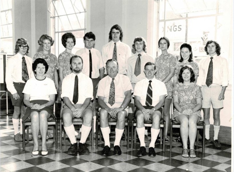 Photograph, Bank Staff; Bank of New Zealand; 1973; 2023.088.02 | eHive