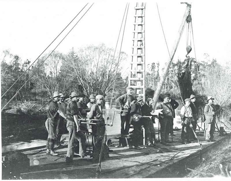 Photograph, Group by Piako River; F.J. Causley; 1900s; 2019.001.0462 ...