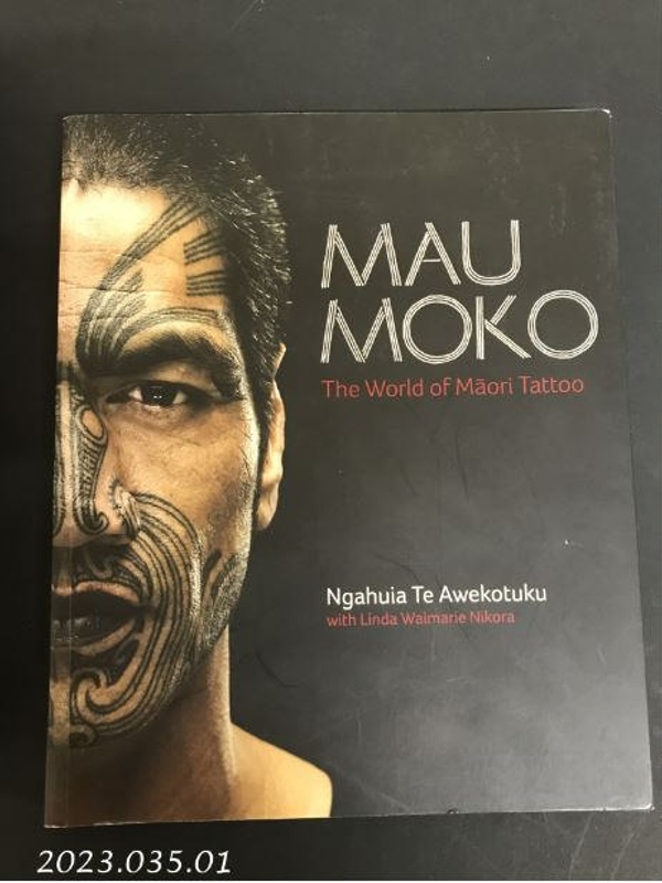 Book, Mau Moko; Ngahuia Te Awekotuku; ISBN 97801143566854; 2023.035.01 ...