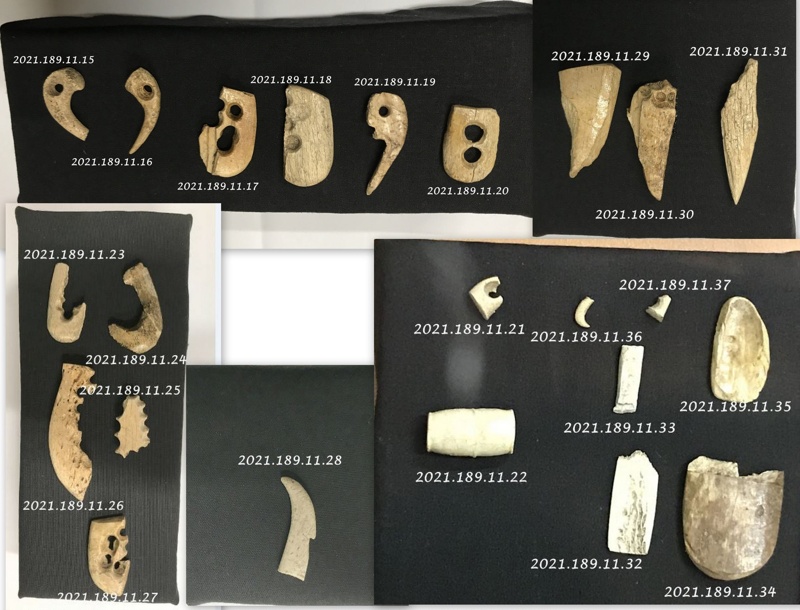 Bone Taonga, collection; New Zealand; 2021.189.11.15-37 | eHive