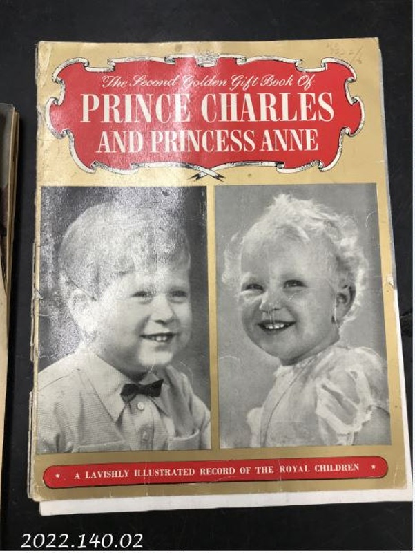 Booklet, Prince Charles and Princess Anne; Charles Birchall and Sons ...