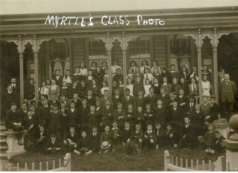 Photograph, Class photo; Thames High School; 1912; 2024.056.02 | eHive