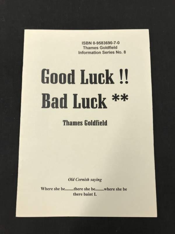 Booklet, Good Luck?? Bad Luck ** Thames; David Arbury, Metallum ...
